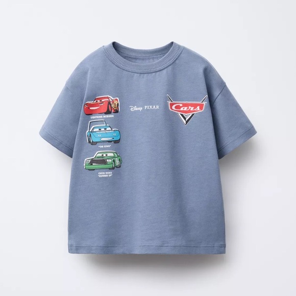 Zara | Shirts & Tops | Zara Disney Cars Kids Tshirt | Poshmark